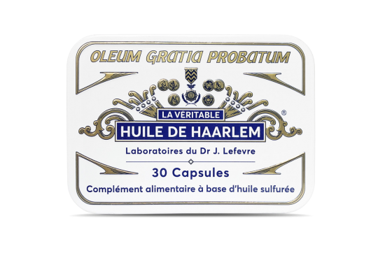 Genuine Haarlem Oil - 30 capsules Metal Collector's Box